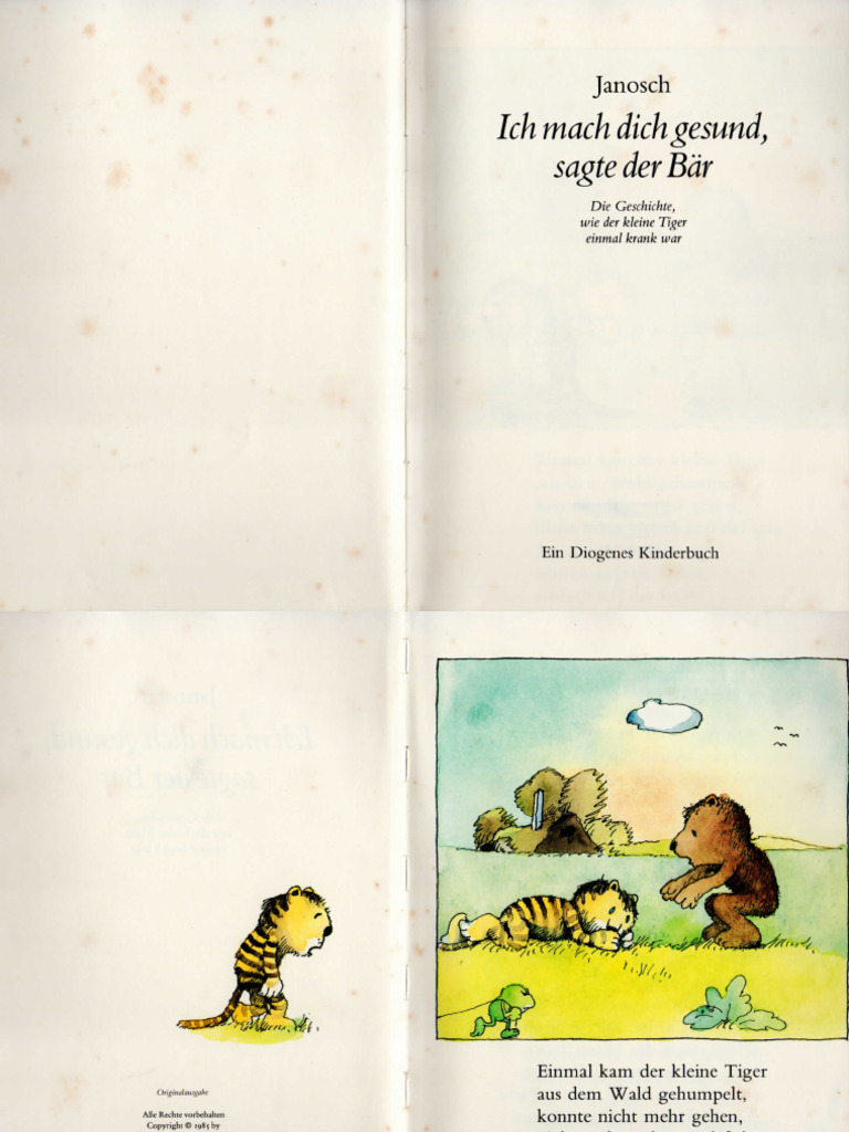 Janosch 1985 Ich mach dich gesund | PDF