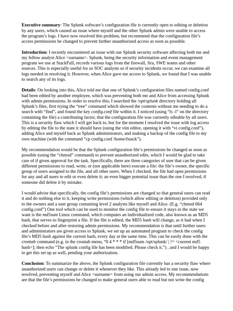 Fullstack Career Simulation 1 Report More-Detailed | PDF | Computer File | Computer Architecture