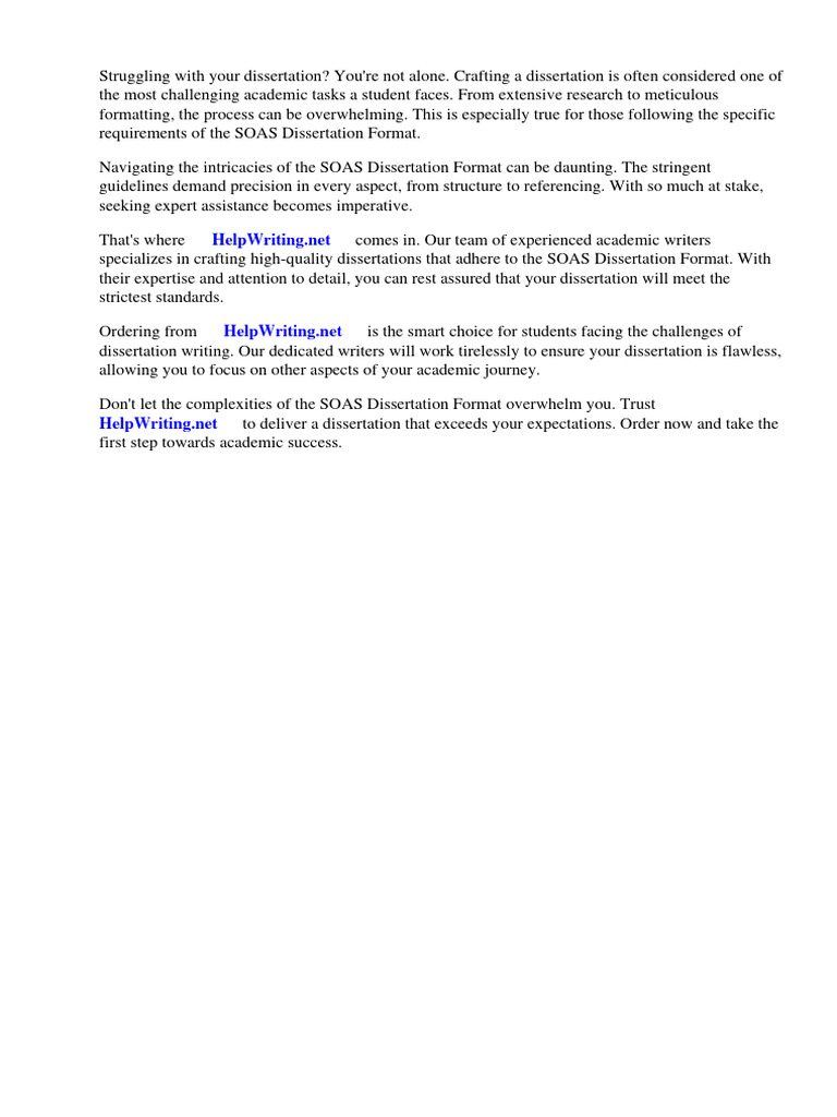 Soas Dissertation Format | PDF | Apa Style | Citation