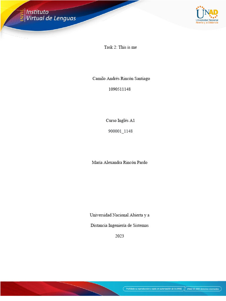 This Is Me - Camilo - Rincon - 1148 | PDF | Psychological Concepts ...