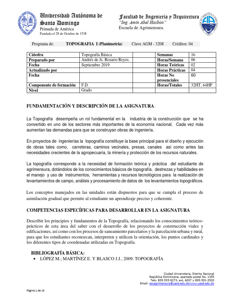 Topografia 1 Agm 131-Actual | PDF | Azimut | Topografía