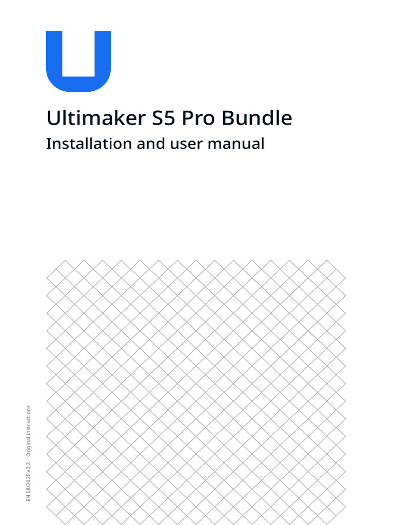 Ultimaker S5 Pro Bundle User Manual | PDF