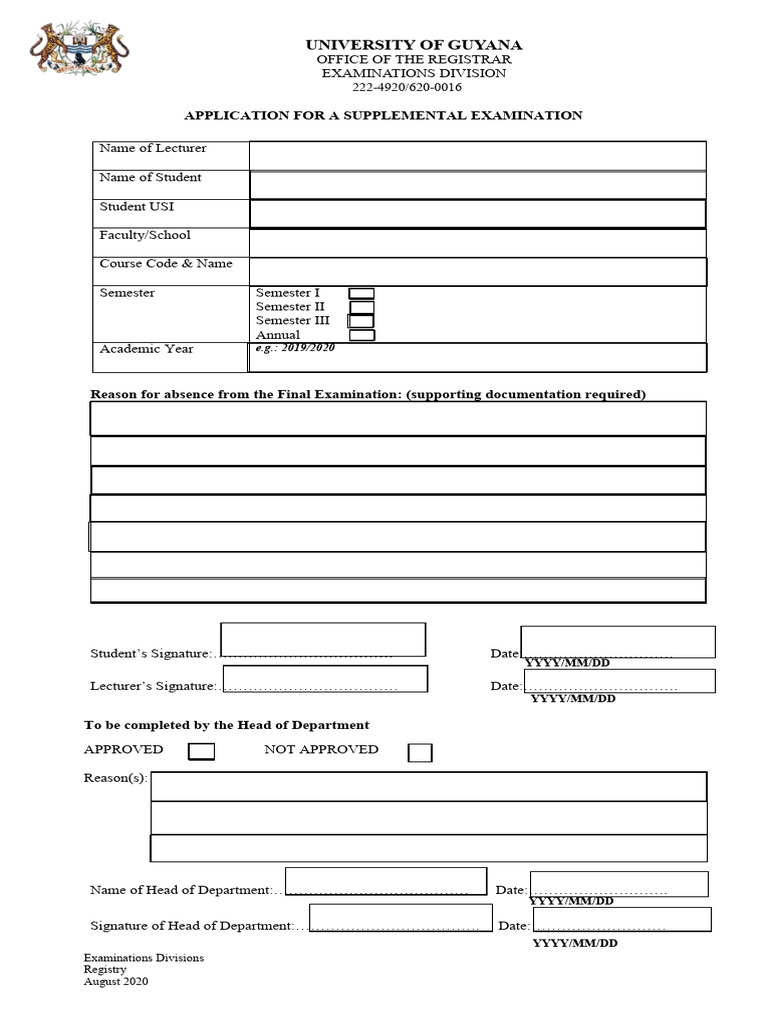 APPLICATION FOR A SUPPLEMENTAL EXAMINATION - Fillable Form | PDF