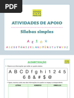 Caligrafia em Letra Bastão A-Z | PDF