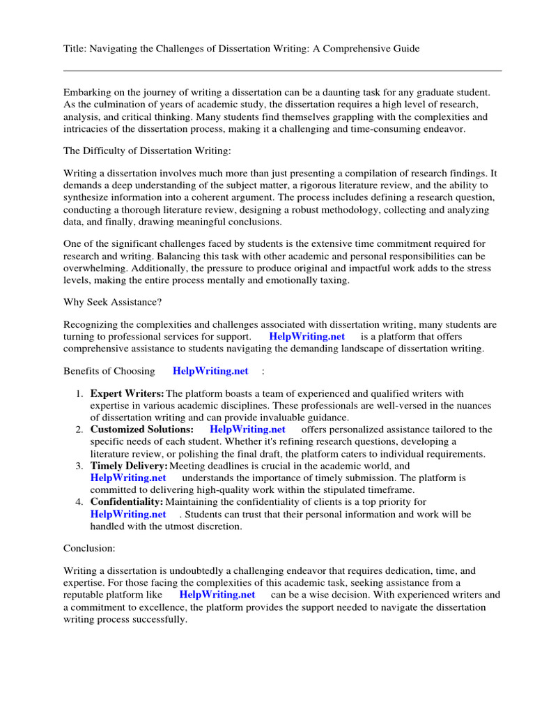 Dissertation Theses Full Text | PDF | Thesis | Libraries