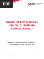 Manual Sophos Connect Actualizado | PDF