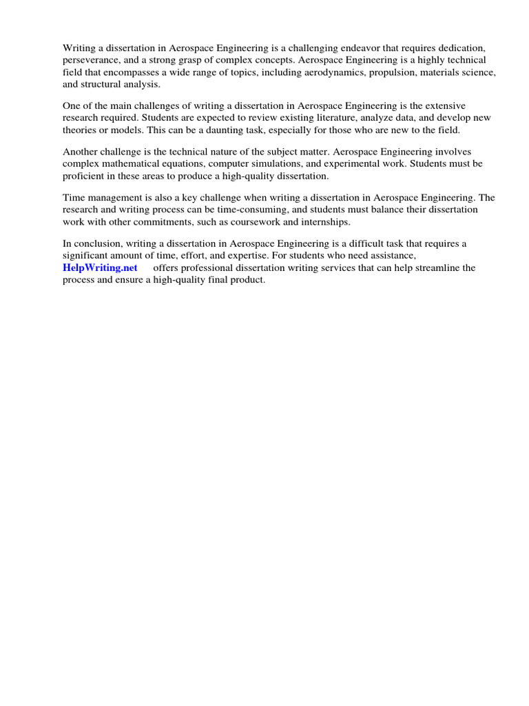 Dissertation Aerospace Engineering | PDF | Engineering | Aerodynamics