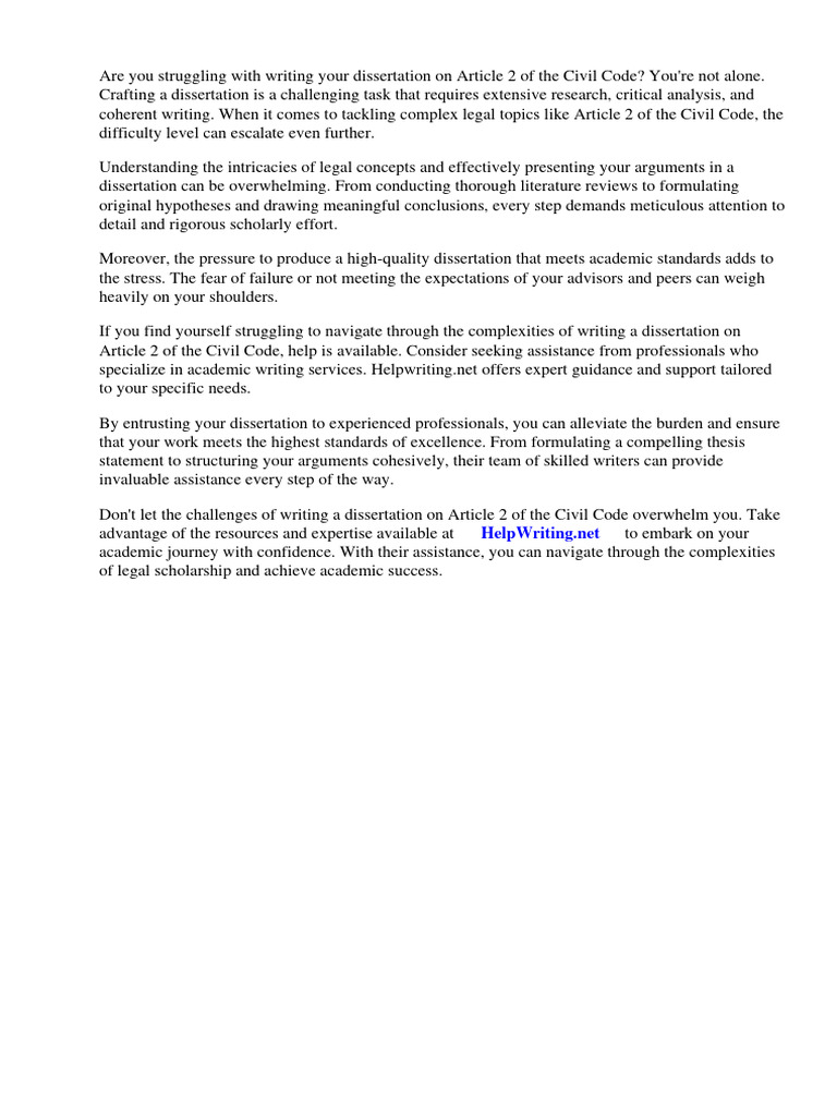 Dissertation de Larticle 2 Du Code Civil | PDF | Thesis