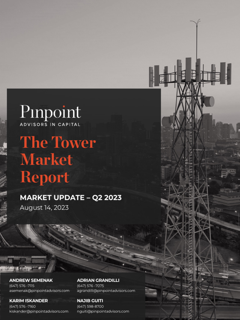 Pinpoint Capital Advisors - Tower Market Update - Q2 2023 | PDF ...