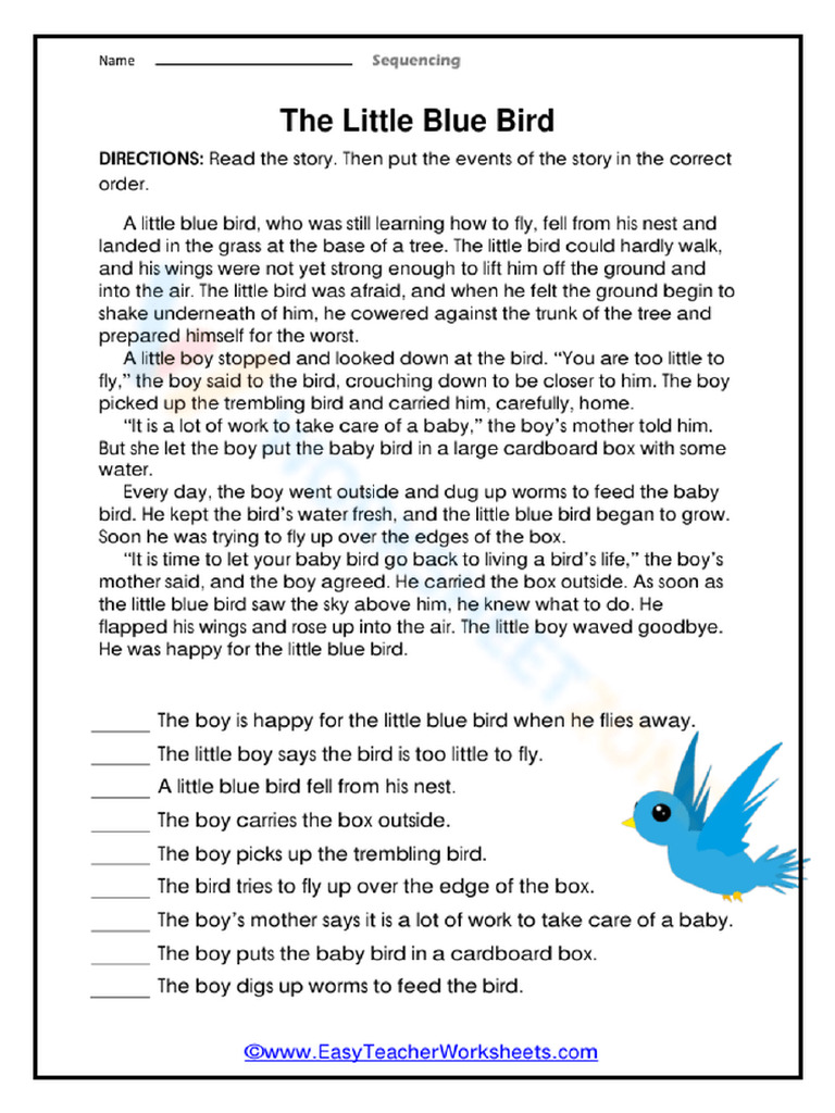 The Little Blue Bird | PDF