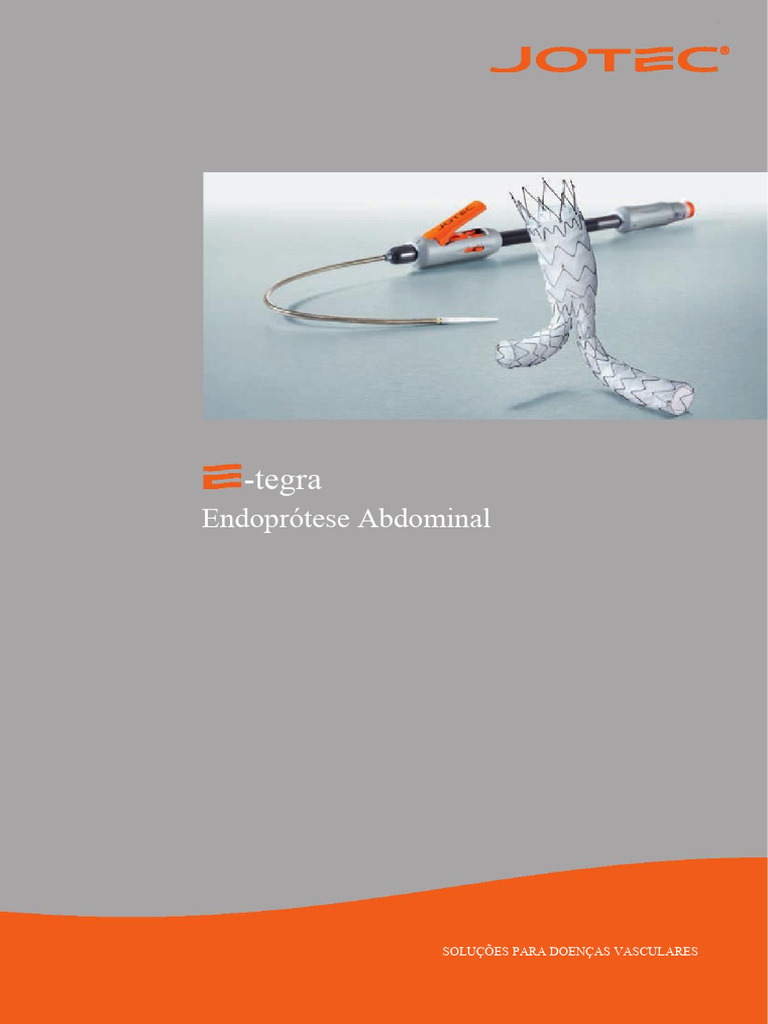 E - Tegra Endoprotese JOTEC | PDF | Medicina Clínica | Especialidades ...