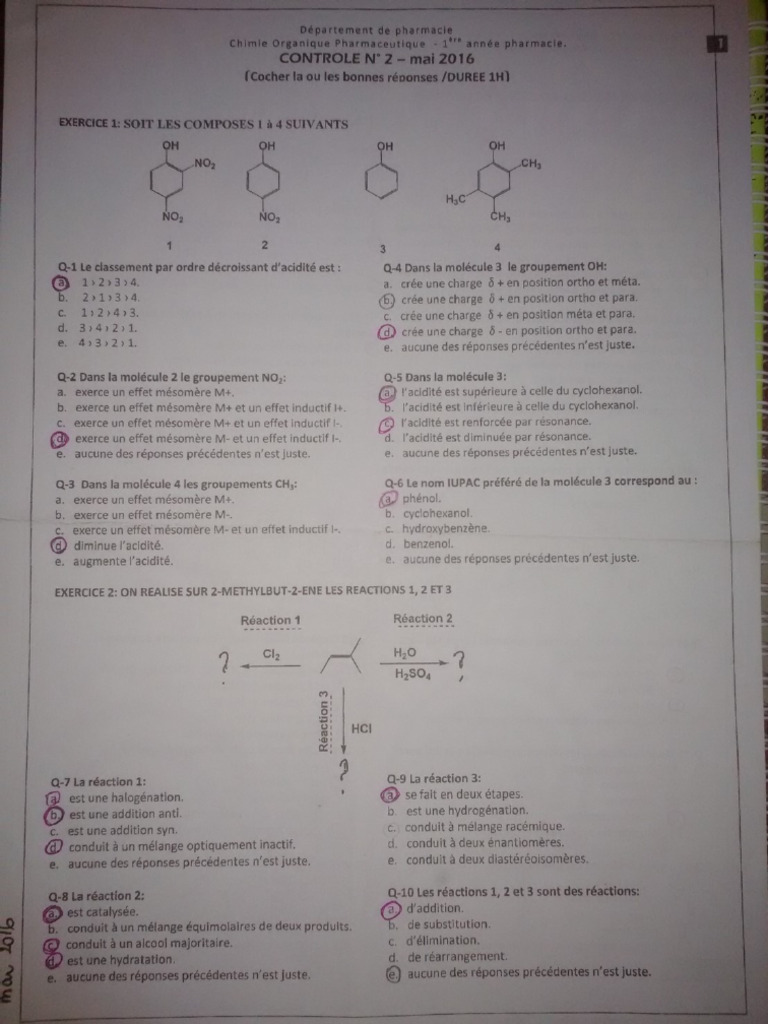 Pharm 1an25 Emd2 CH - Org16 | PDF