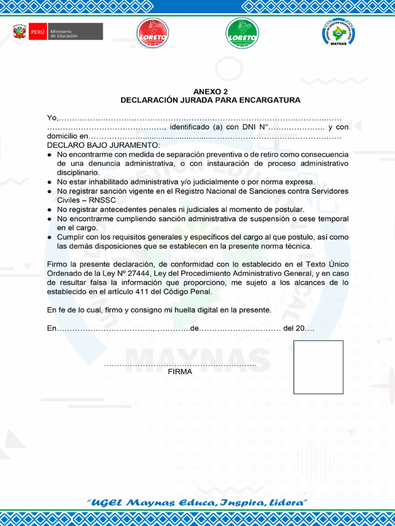 Modelo Documento 1 | PDF