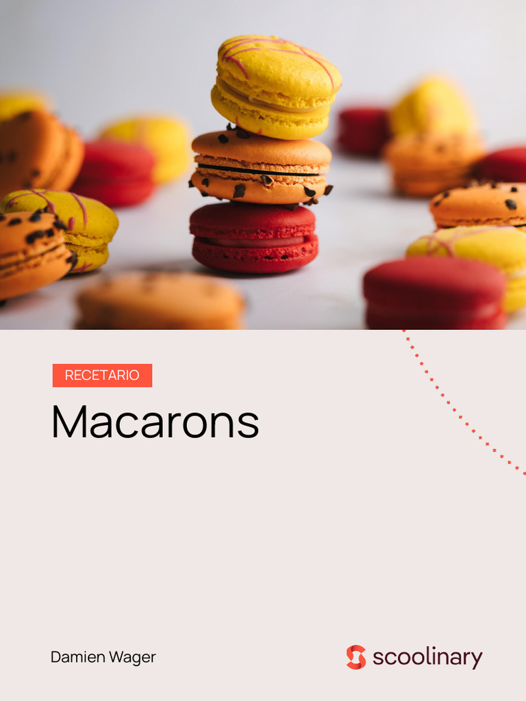 Macarons Recetario 1 | PDF | Macarrón | Caramelo