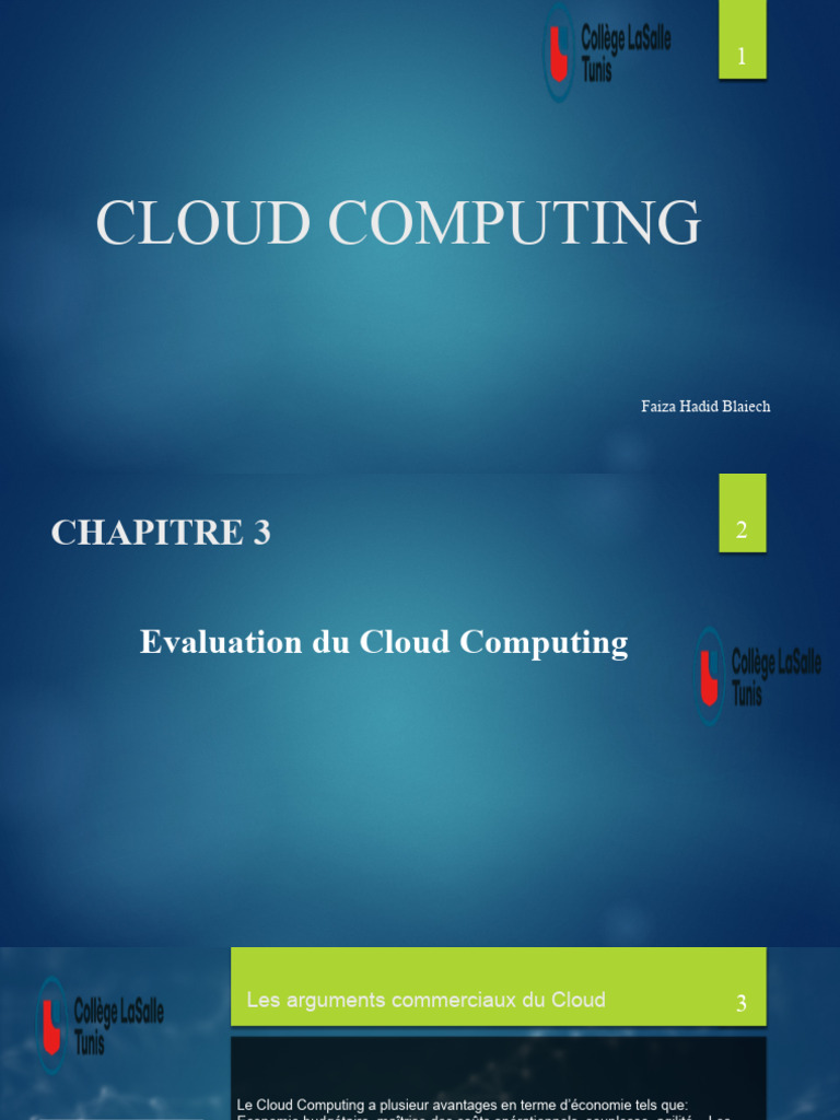 Cours Cloud Chapitre 3) | PDF | Cloud computing | Apache Hadoop