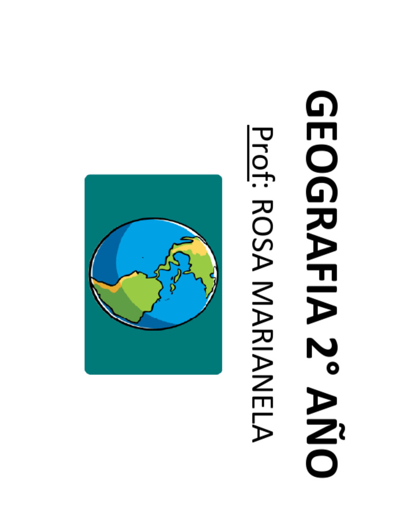 Cuadernillo 2do GEOGRAFIA - 2024 | PDF | Américas | Mapa