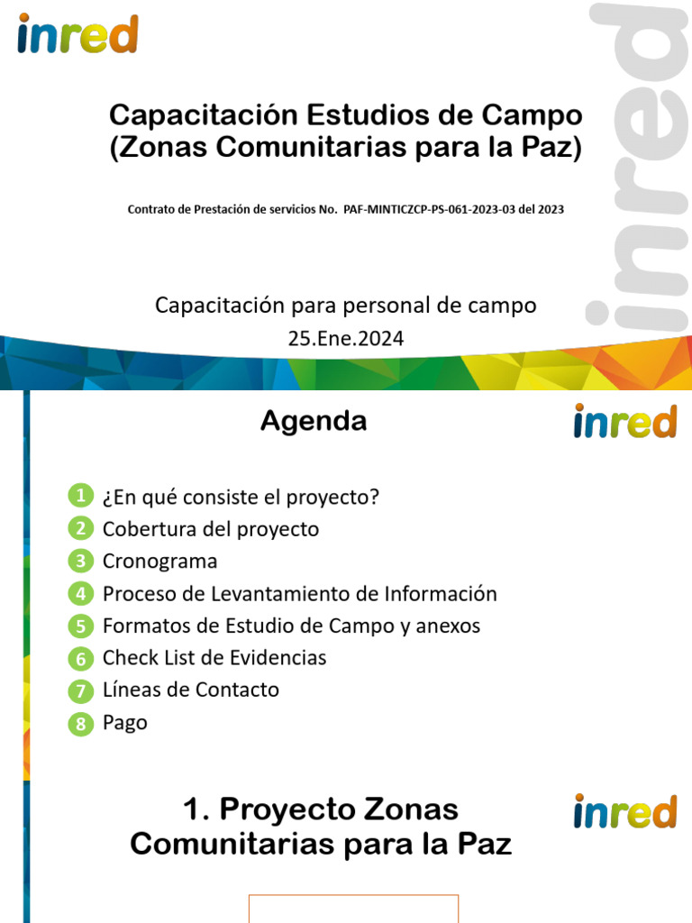 Capacitación Estudios de Campo - ZCP (Técnicos) | PDF | Wifi ...