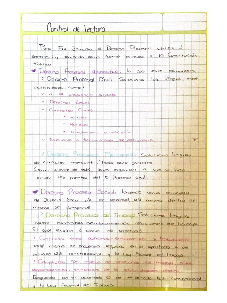 control de lectura | PDF