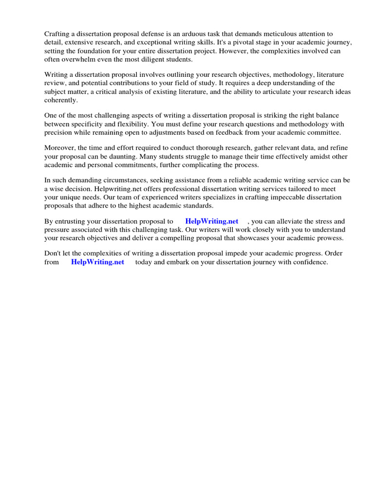 Dissertation Proposal Defense Template | PDF | Thesis | Methodology