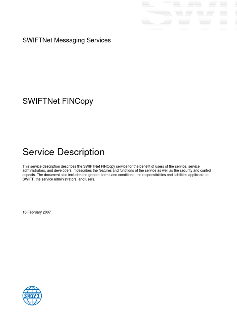 Swift Net | PDF | Swift (Programming Language) | Information Swift Net | PDF | Swift (Programming Language) | Information