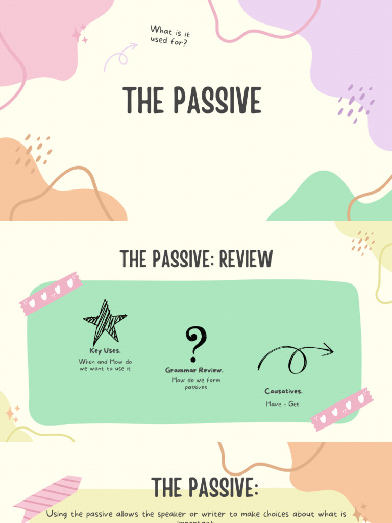 B2 - The Passive - U12 | PDF