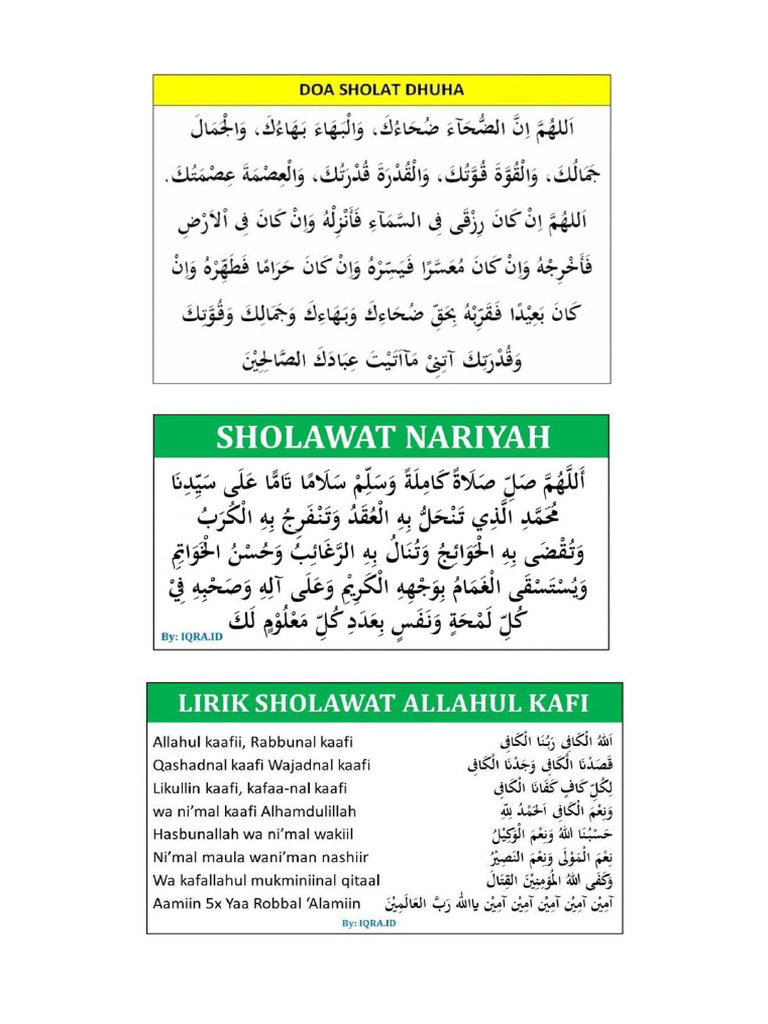 Doa Pagi Al Jannah | PDF