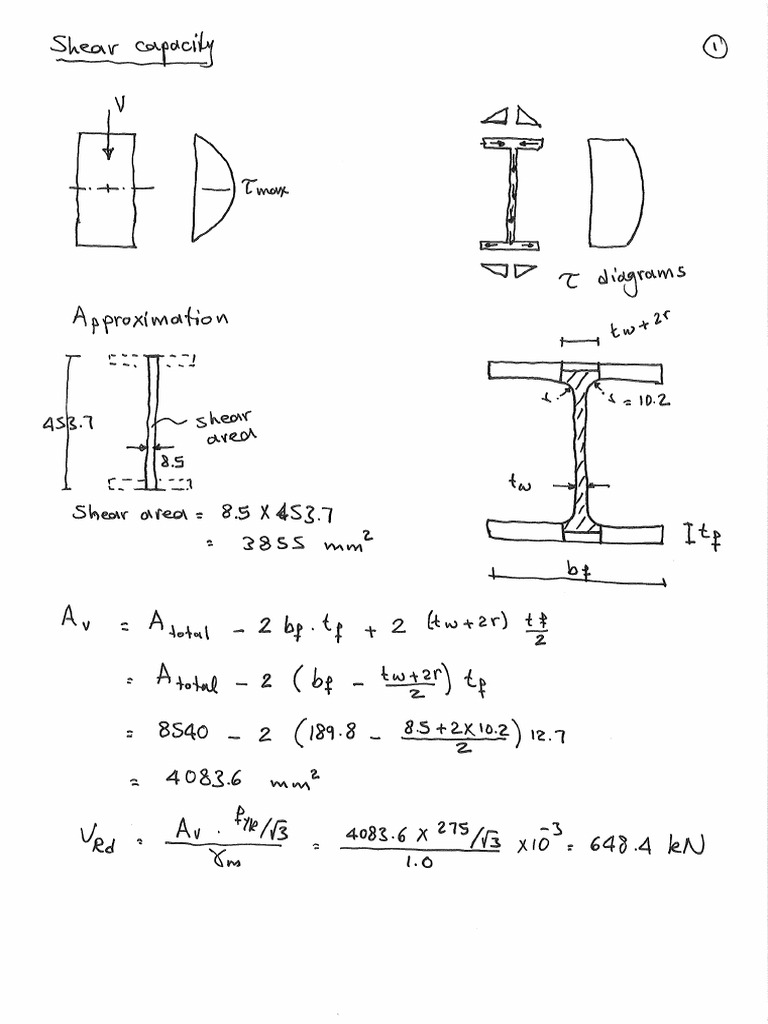Lecture 15 - Composite Beams 08 - Stub Girders 01-1 | PDF