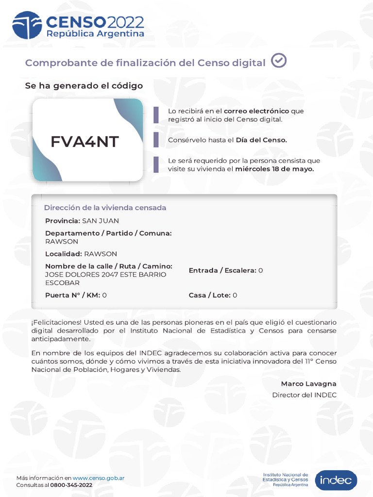 Censo | PDF