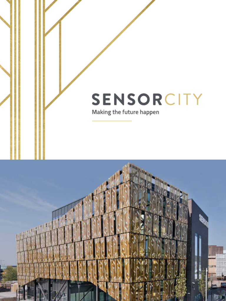 Sensor-City-e-brochure | PDF | Liverpool | Computer Aided Design