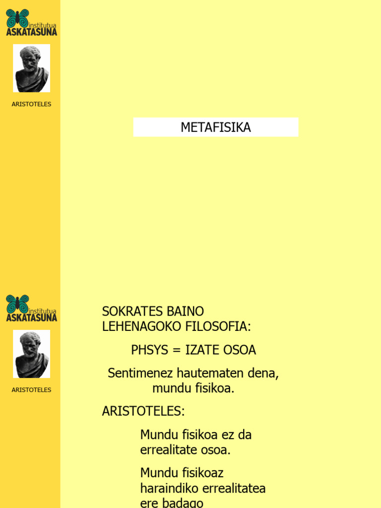 Aristoteles Metafisika | PDF