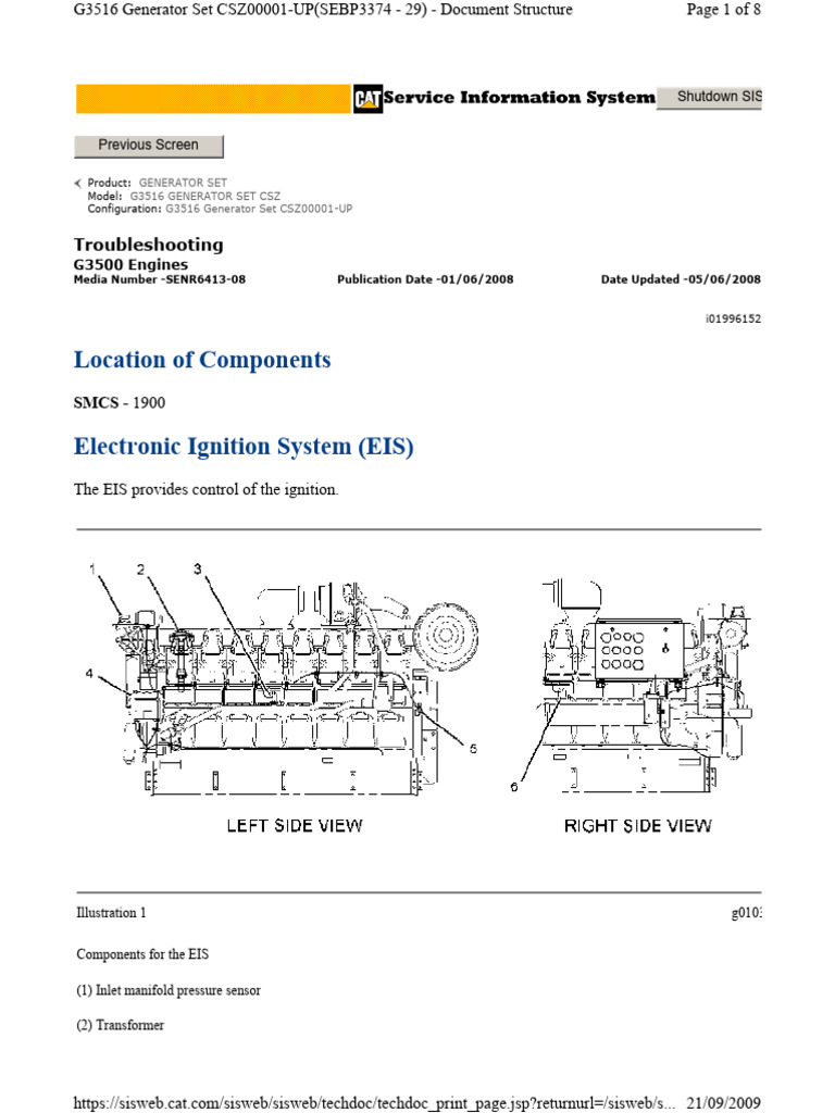 Location of Components | PDF | Throttle | Ignition System