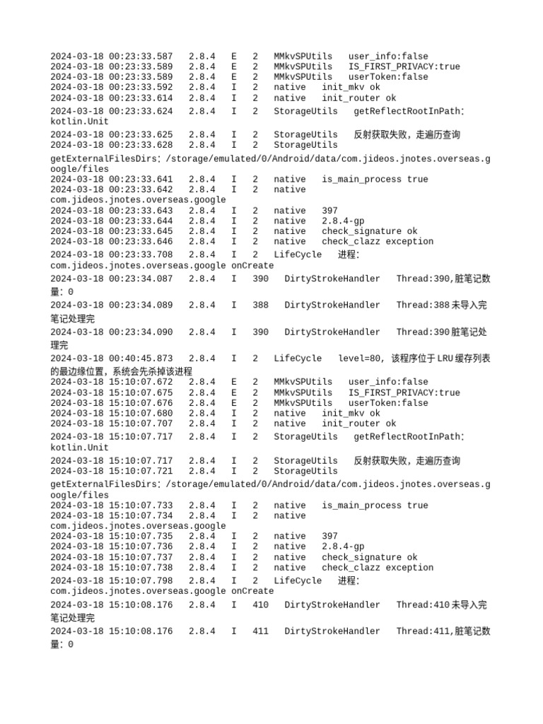 2024 03 18 - Log | PDF | Computing Platforms | Programming Paradigms