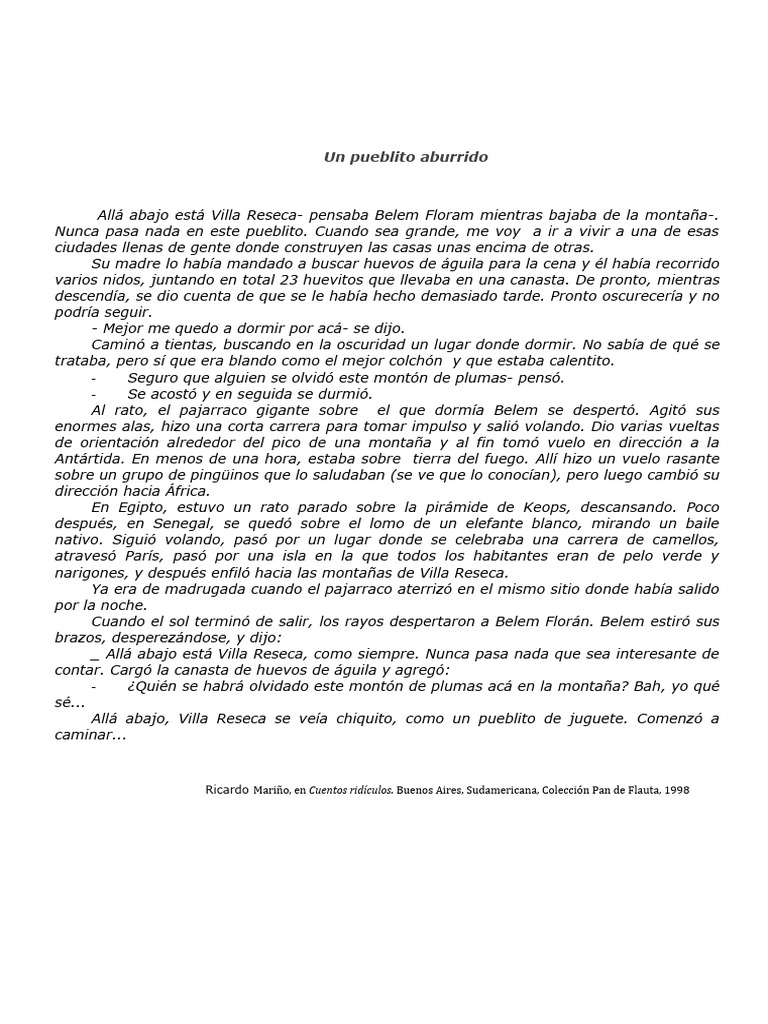 Cuento Fantastico 2 Pdf