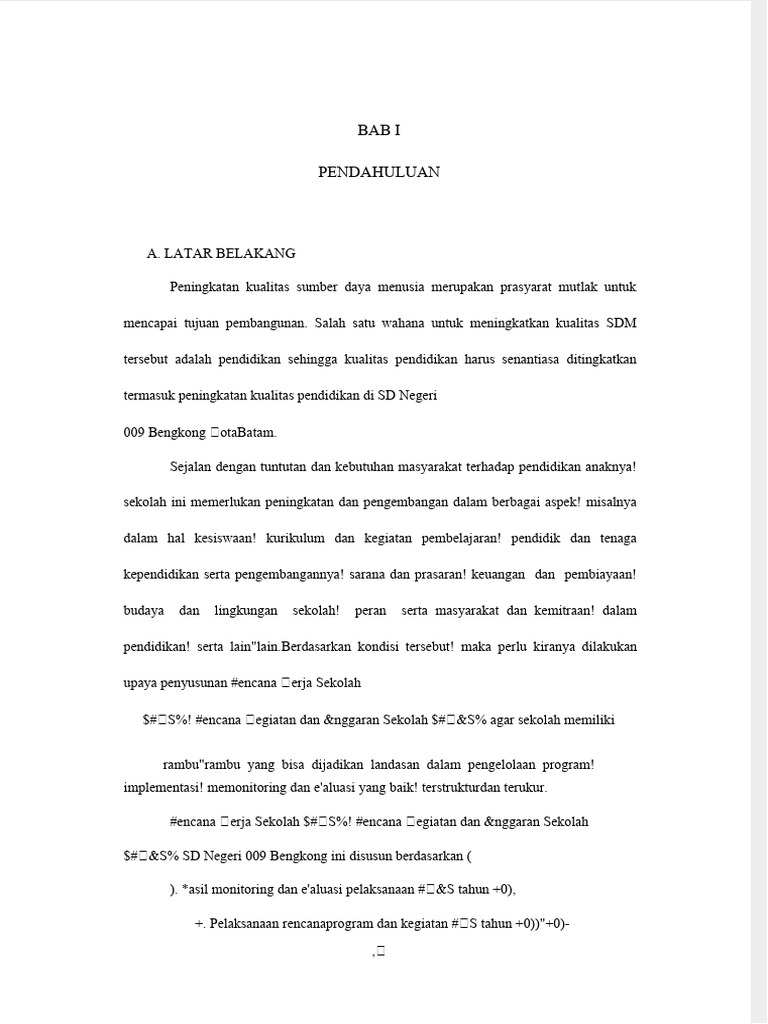 Laporan Rks Dan Rkas | PDF