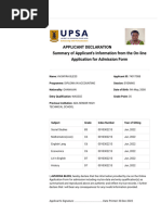 FNU Undergraduate Admission Application 2026 | PDF | Identity Document ...