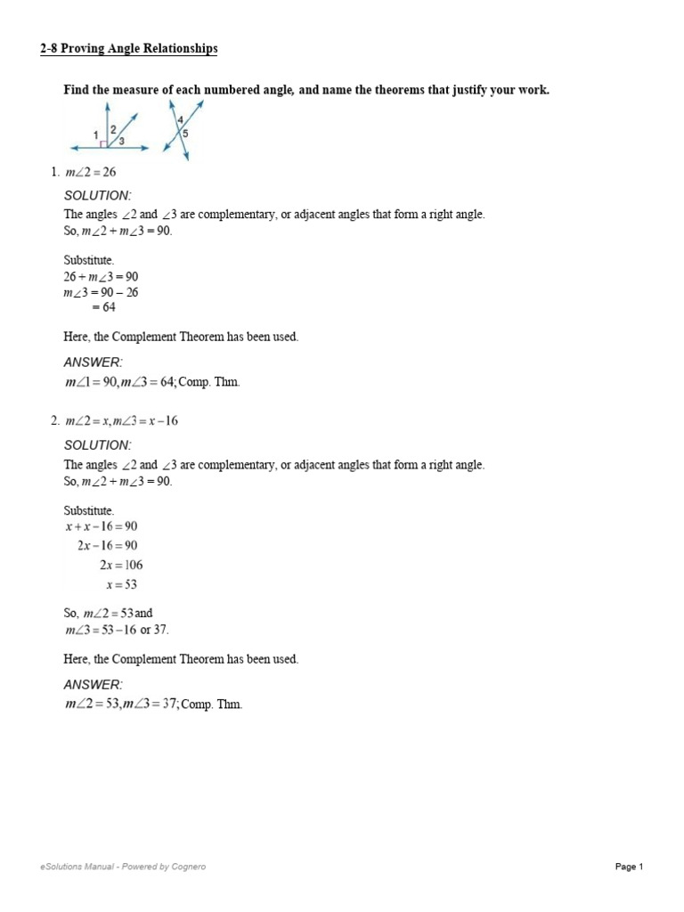 Math Presentation | PDF | Mathematical Proof | Perpendicular