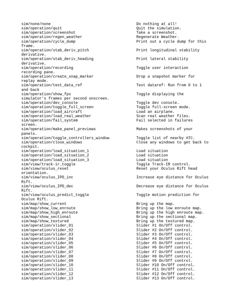 Commands | PDF | Landing Gear | Aviation