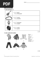 Beehive 2 Unit 3 Test | PDF | Zoology