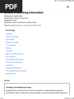 Bromfed DM Package Insert | PDF | Pharmacology | Drugs