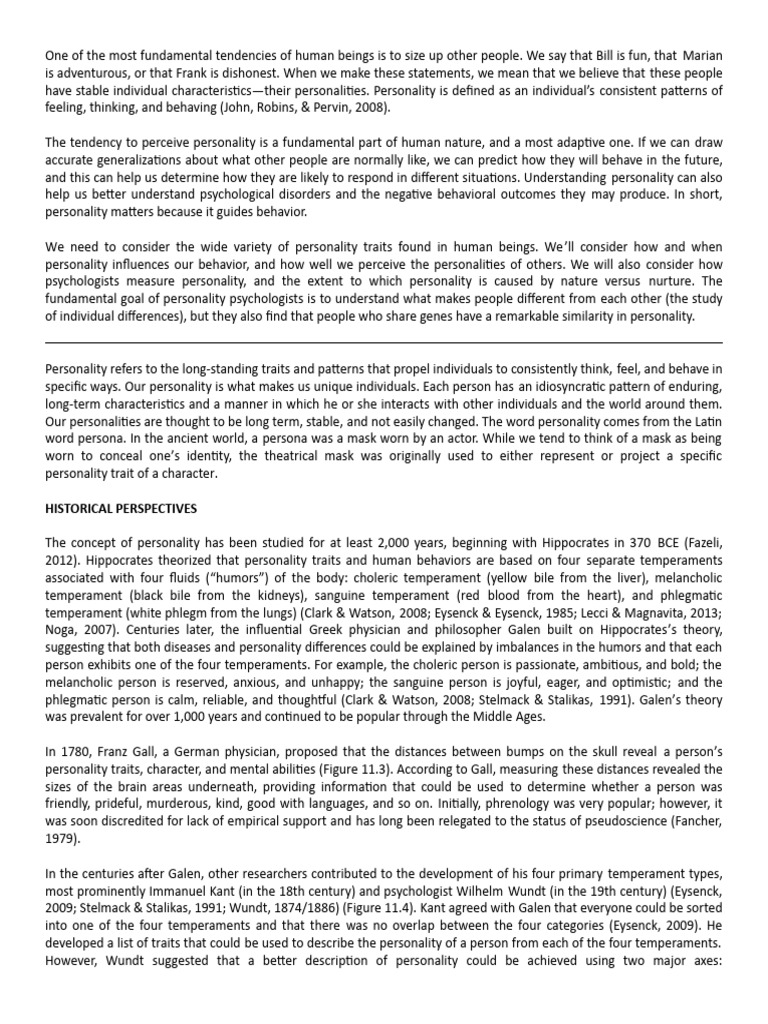 Pd Notes 1 Pdf Psychology Psychological Concepts