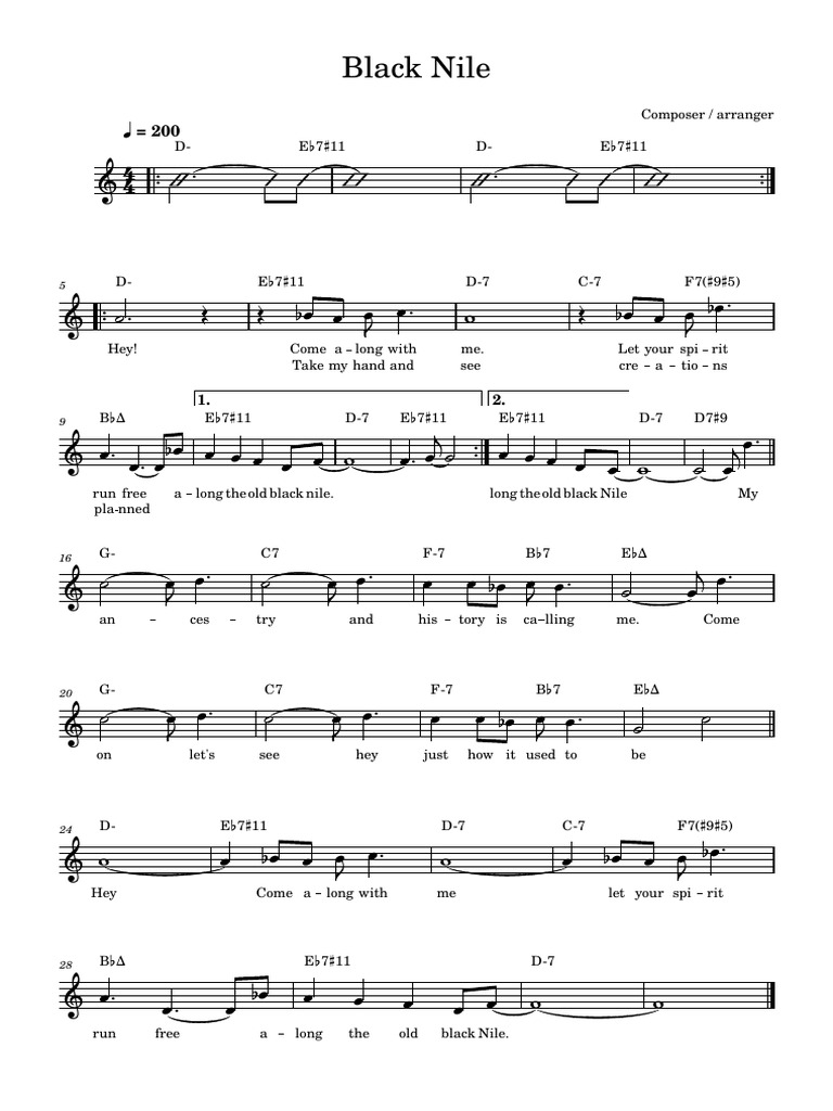 Black Nile | PDF