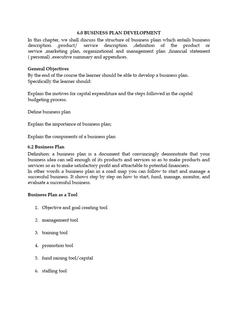 Business Plan Notes Class Situma | PDF | Business Plan | Entrepreneurship