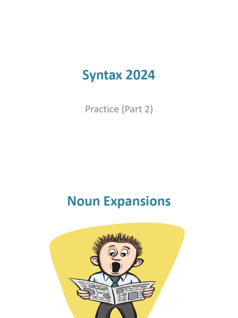 Noun Phrase Analysis Techniques | PDF | Phrase | Syntax