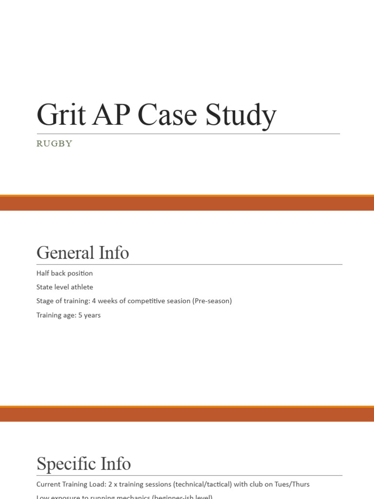 Grit AP Case Study | PDF | Anatomical Terms Of Motion | Musculoskeletal ...