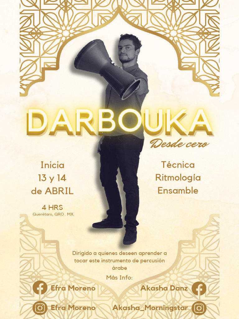 Darbouka Desde Cero 2024 | PDF | Ritmo | Notación musical