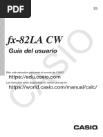 Manual de la Casio FX-82LA Plus | PDF