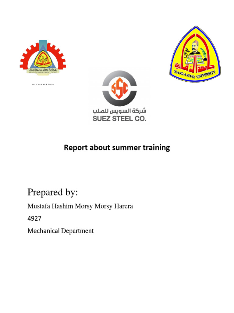 Report About Summer Training 1 | PDF | Gear | Belt (Mechanical)