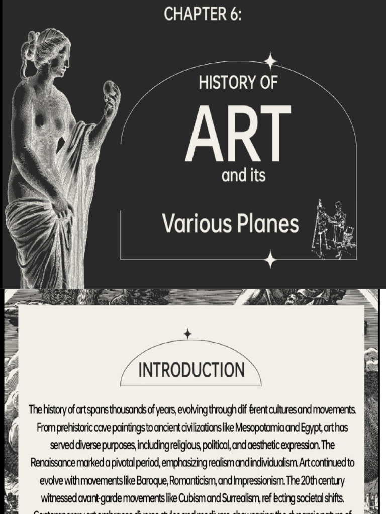 History of Arts and Its Various Planes | PDF