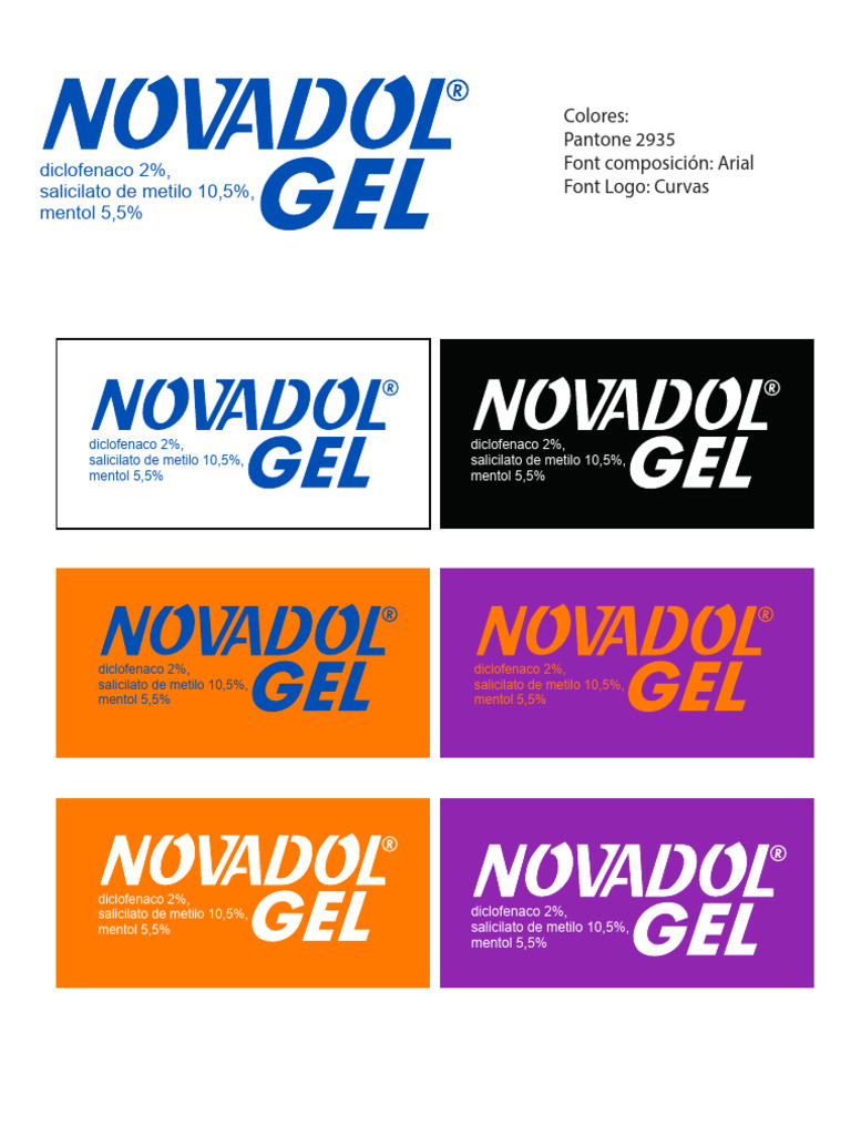 Novadol Gel Logo | PDF