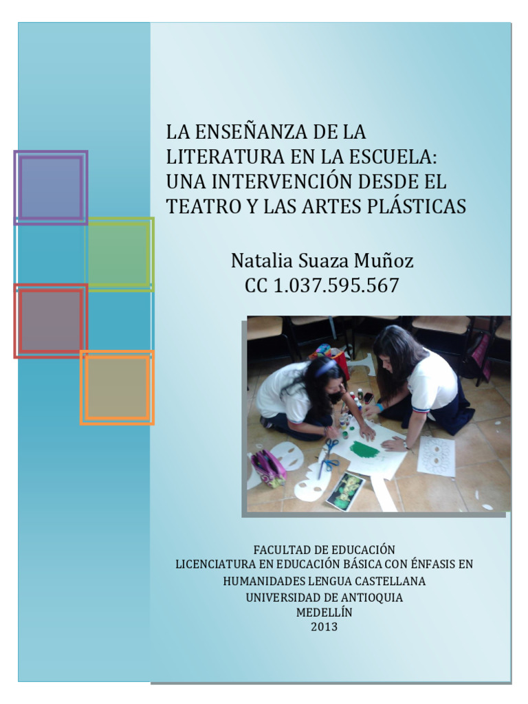 Suaza Muñoz, N. (2013) - La Enseñanza de La Literatura en La Escuela ...